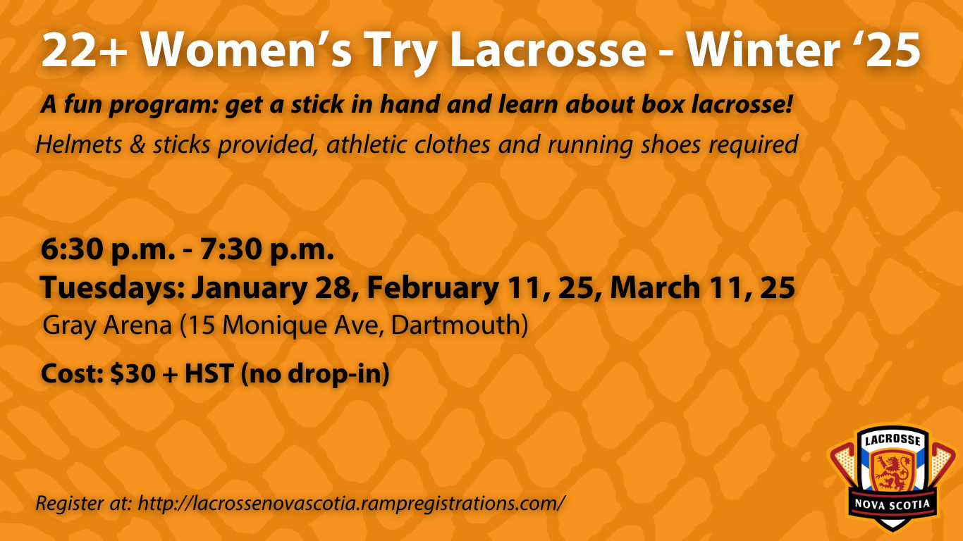 Lacrosse Nova Scotia : Website by RAMP InterActive